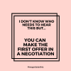Can I Make the First Offer in a Negotiation? - negotiatethis