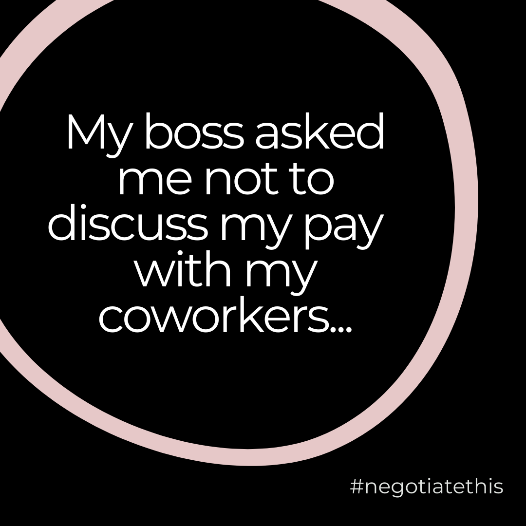 How to Respond If Your Boss Asks You Not to Share Your Pay: 8 Helpful ...
